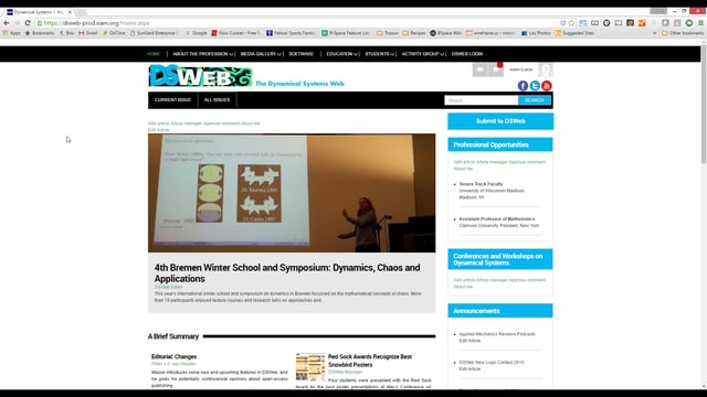 Initial Portal Training for Magazine Editors